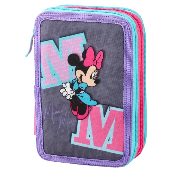 Triple decker, pernica puna, 3 zipa, Minnie Mouse