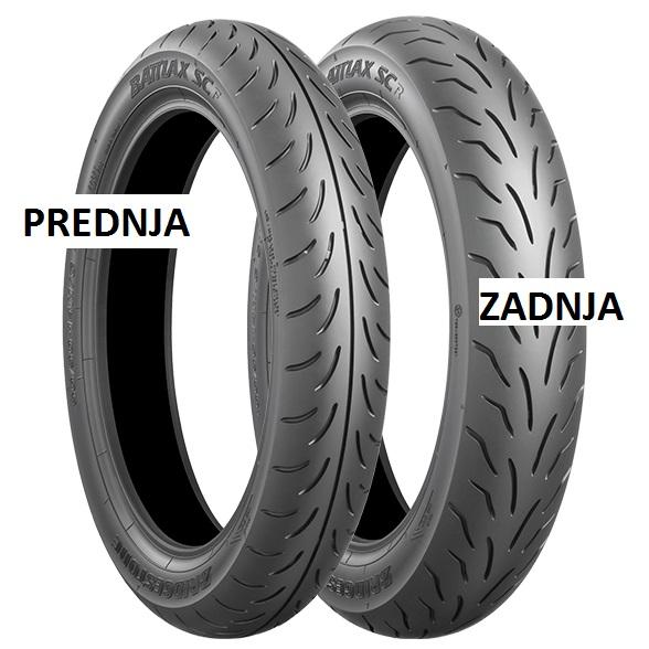 Bridgestone BATTLAX SCOOTER
130/70-12 62P REAR Zadnja SCOOTER | DOT 2024