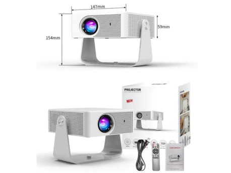 ZEUS Projektor N8 HD 1280X720/LED LCD/4700 LUM(170 ANSI)/WiFi/mirac/HDMI/USB/zvuč/Andr 11