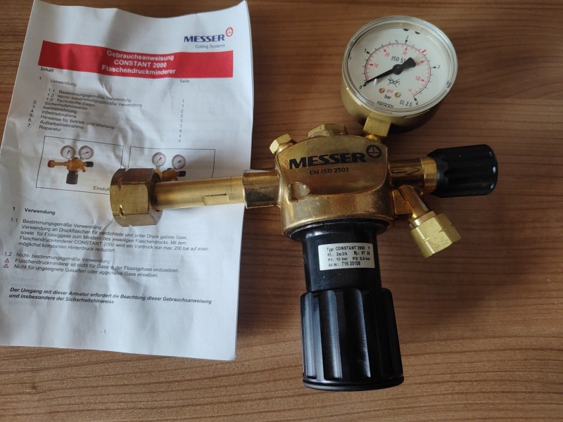 Messer CONSTANT 2000 regulator pritiska Novo