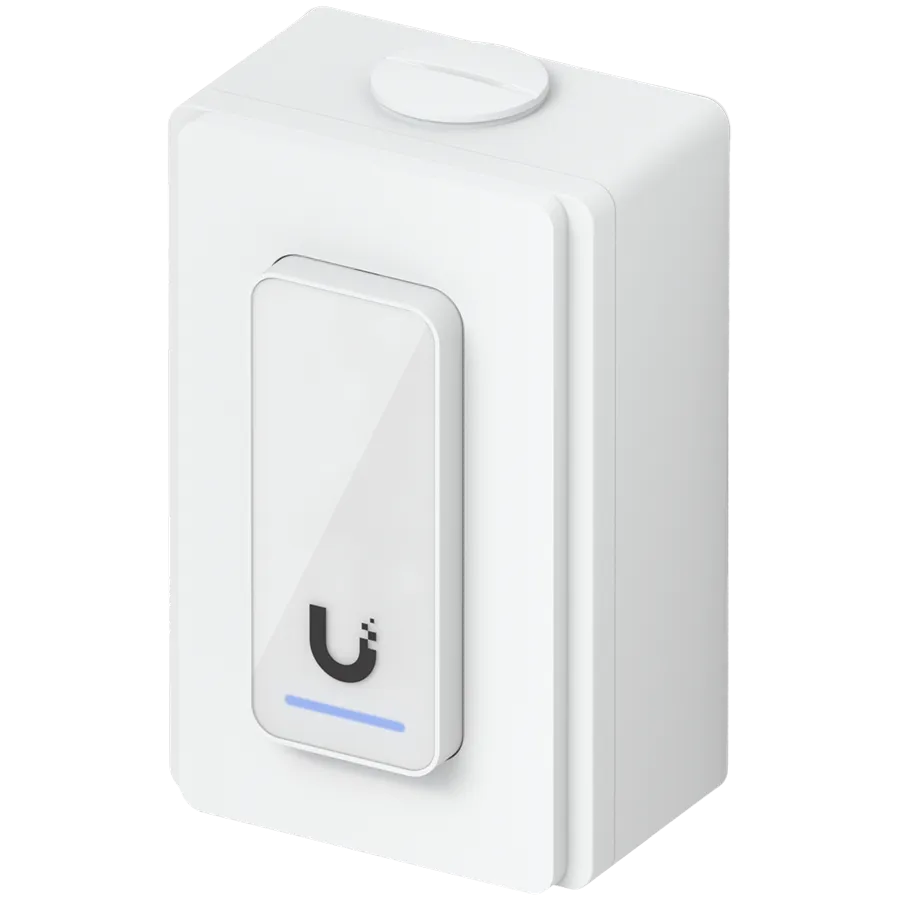 Ubiquiti UACC-READER-JB-W Junction box for UniFi Access Readers and Intercom Viewers that support flat surface mounting and attachment to 3/4" conduit