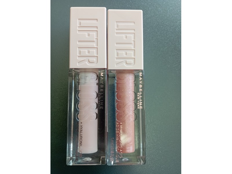 ***MAYBELLINE LIFTER*** DVA NOVA SJAJA ZA 1000 RSD!!!