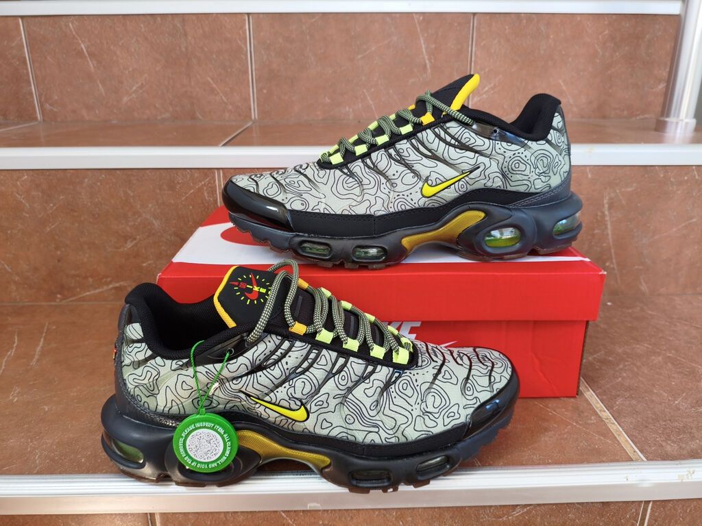 Nike Air Max TN LT. Blue/Black/Yellow Nike Pakovanje#NOVO# Uzivo su