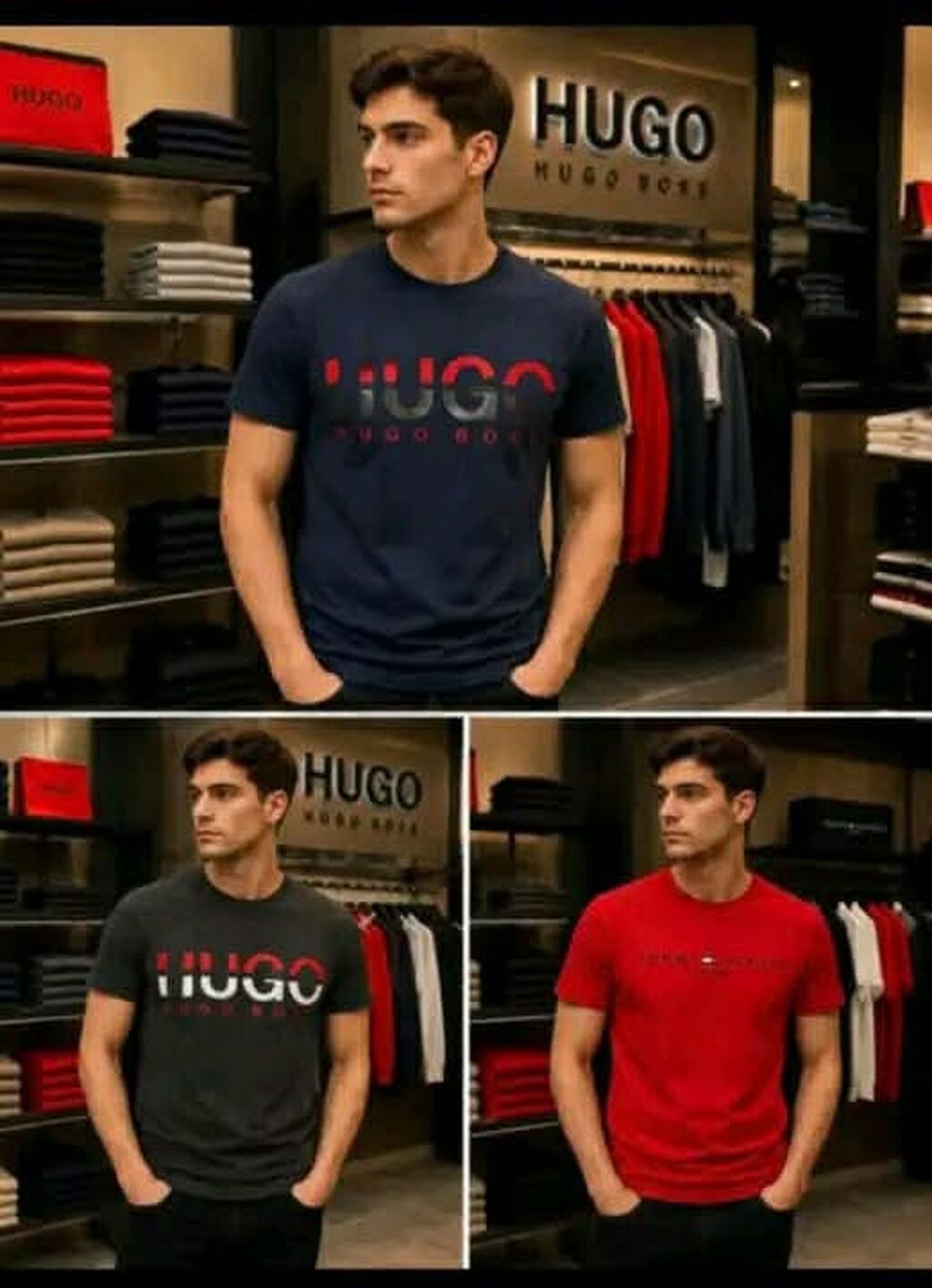Muške majice M,L,XL,XXL 1 kom. 2450 din. 2 komada 3300 ili 3
