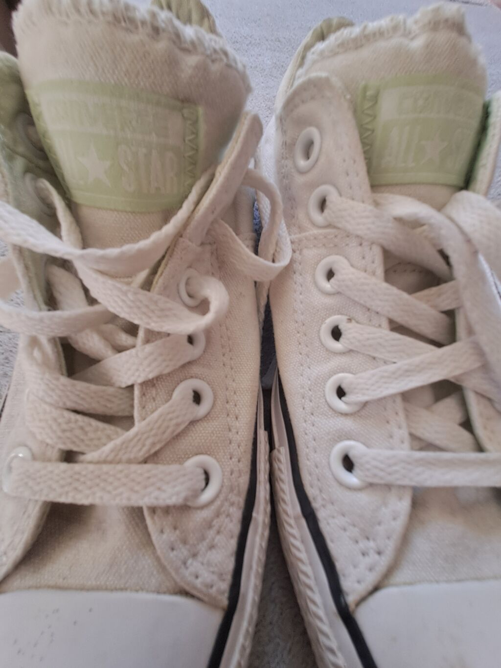 Converse Chuck Taylor All Star platnene patike, niske - Boja: bela sa