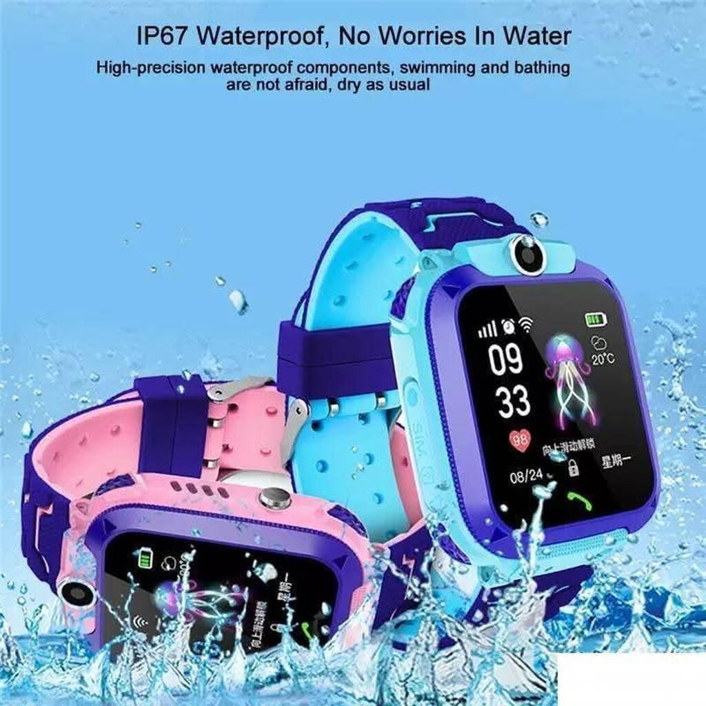 Smart watch – dečiji pametni sat Q12 plavi Deciji Pametni Sat Q12