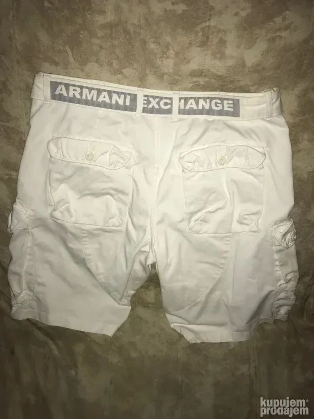 Original ARMANI kargo bermude 36 100% cotton Polustruk 50cm, duzina