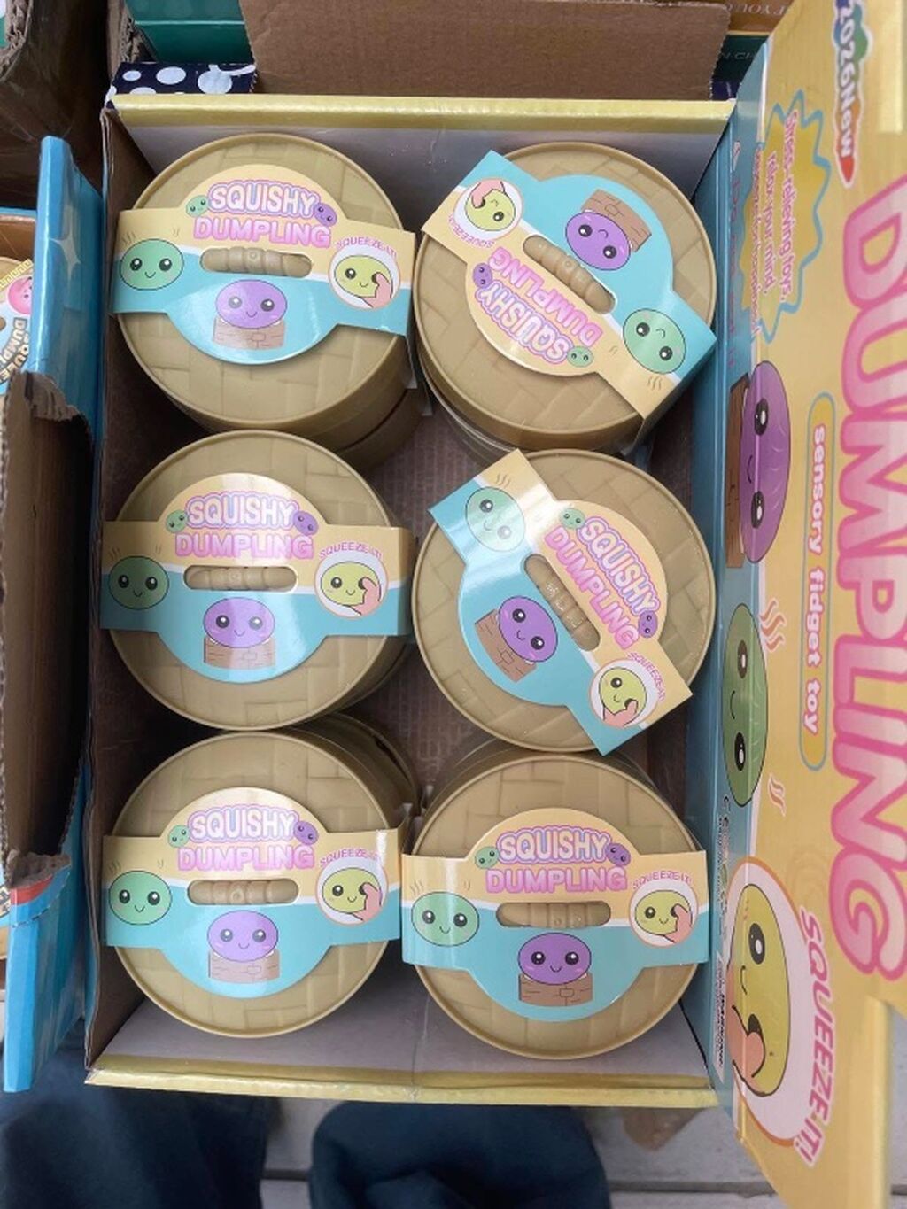 Squishy Dumpling antistres loptice Dizajn i Funkcija: Dizajnirane su