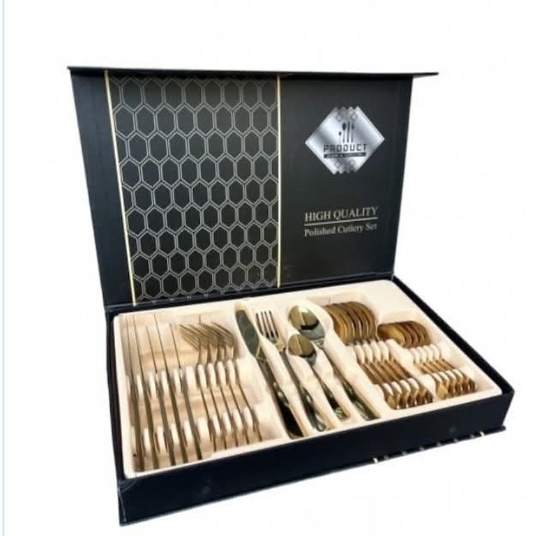 Set escajga – High Quality Polished Cutlery Set - Elegantan set