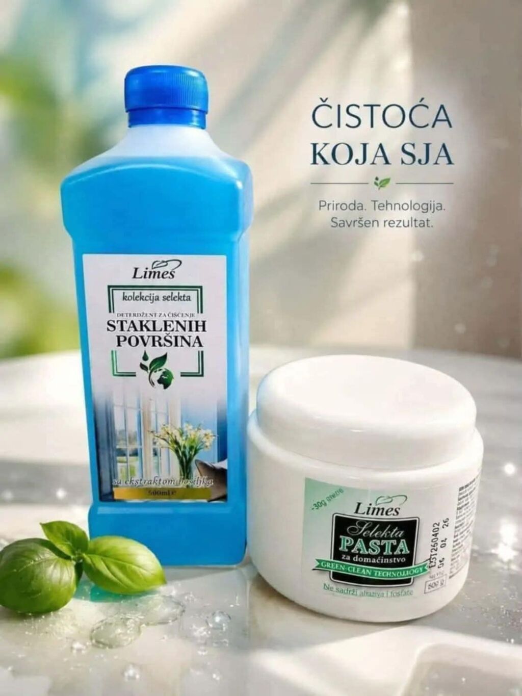 Limes kolekcija “Selekta” – sredstva za besprekorno čišćenje 1)