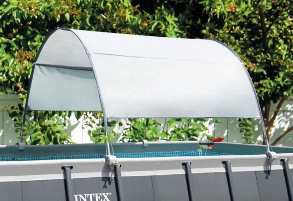 ☀️ INTEX Univerzalna Nadstrešnica (Senka) za Nadzemne Bazene Cena