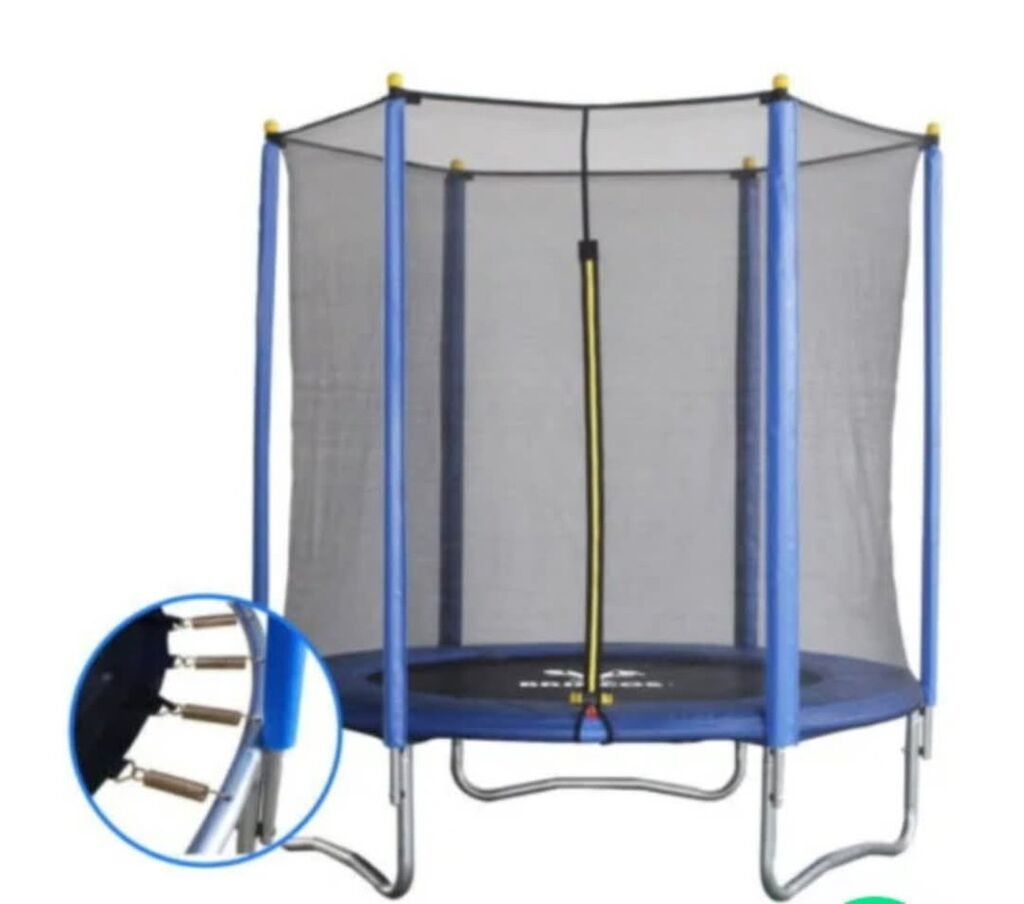 Trambolina 3.05m sa merdevinama i zaštitnom mrežom – Playtime je
