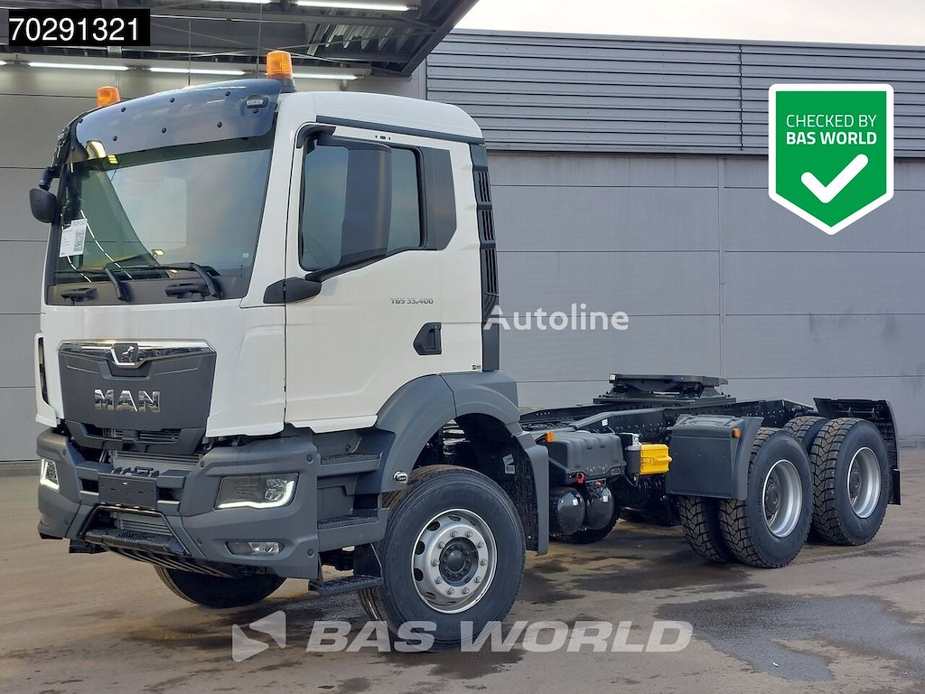 Novi MAN TGS 33.400 6X4 NEW! Full-Steel Big-Axle Drumbrakes LED Euro 2 tegljač