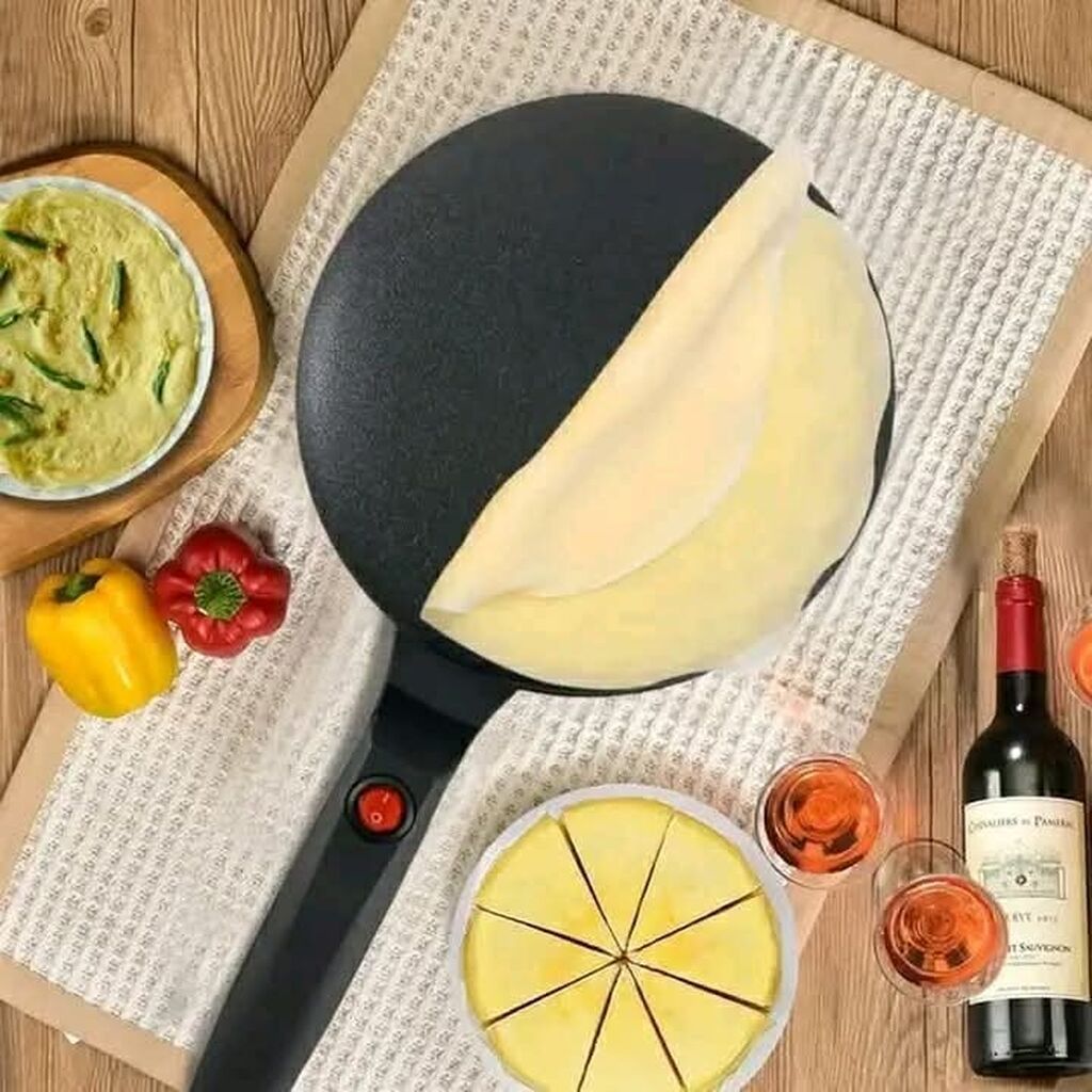 Električna pekač/ploča za palačinke i tortilje - Prečnik ploče