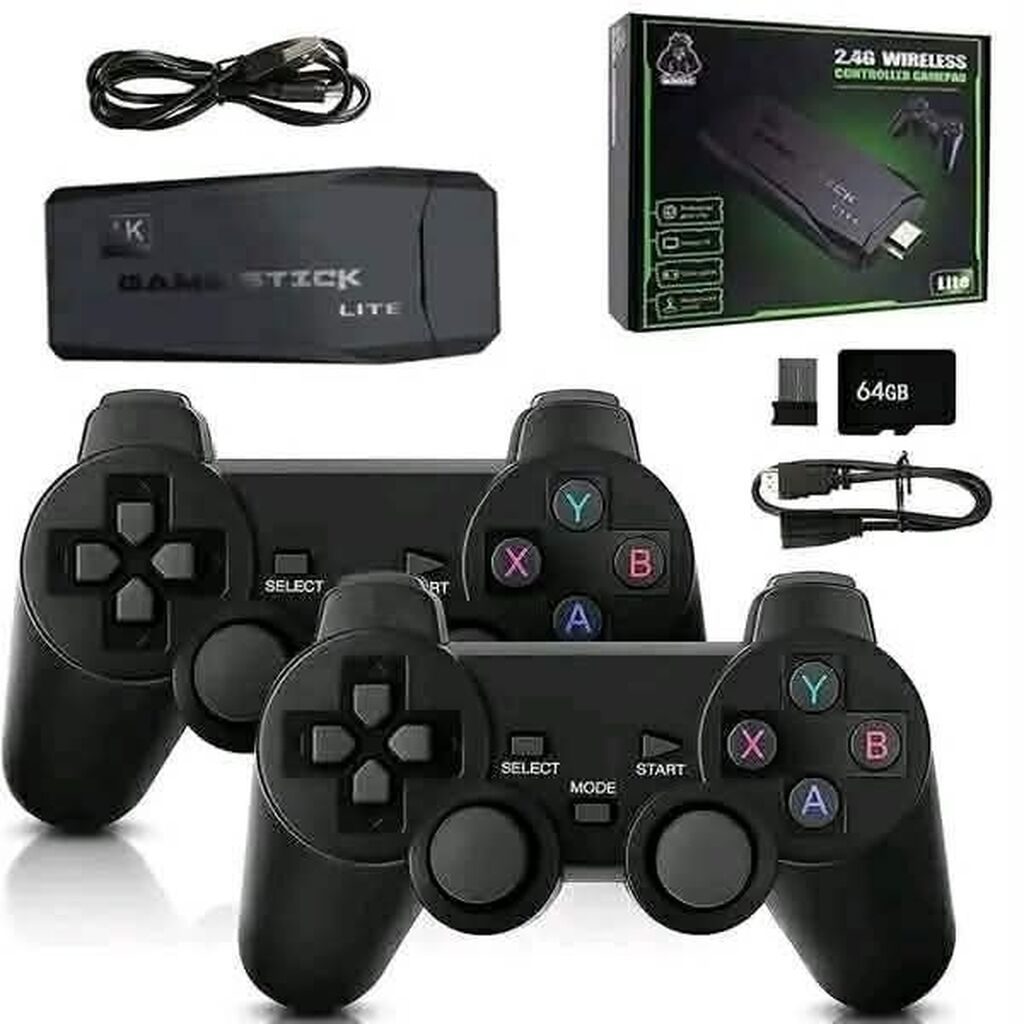 Retro konzola Game Stick Lite – bežični plug-and-play set Sadržaj