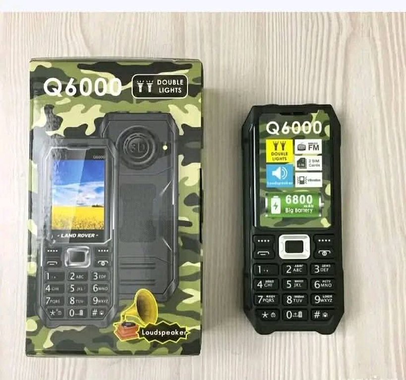 Land rover Q6 K6000 mobilni telefon 3999din SRPSKI meni Telefon