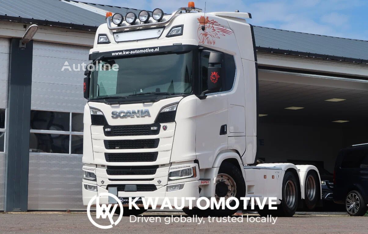 Scania S730 V8 NGS 6X2/ FULL AIR/ RETARDER/ HYDRAULICS/ ACC tegljač