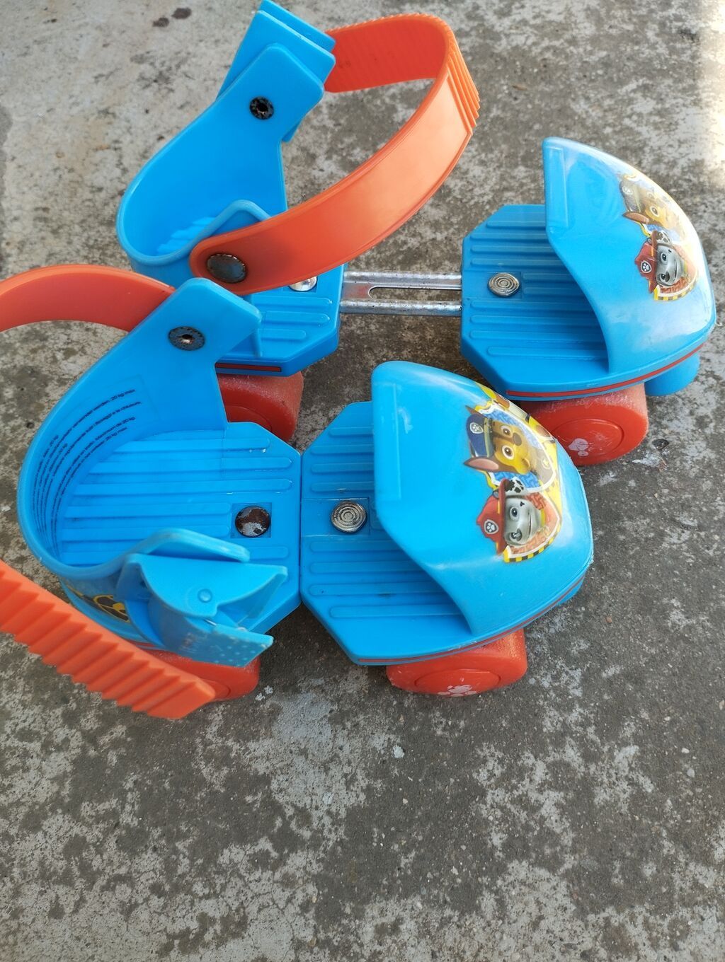 Dečiji roleri na 4 točka – Paw Patrol motiv - Model: podesivi roleri