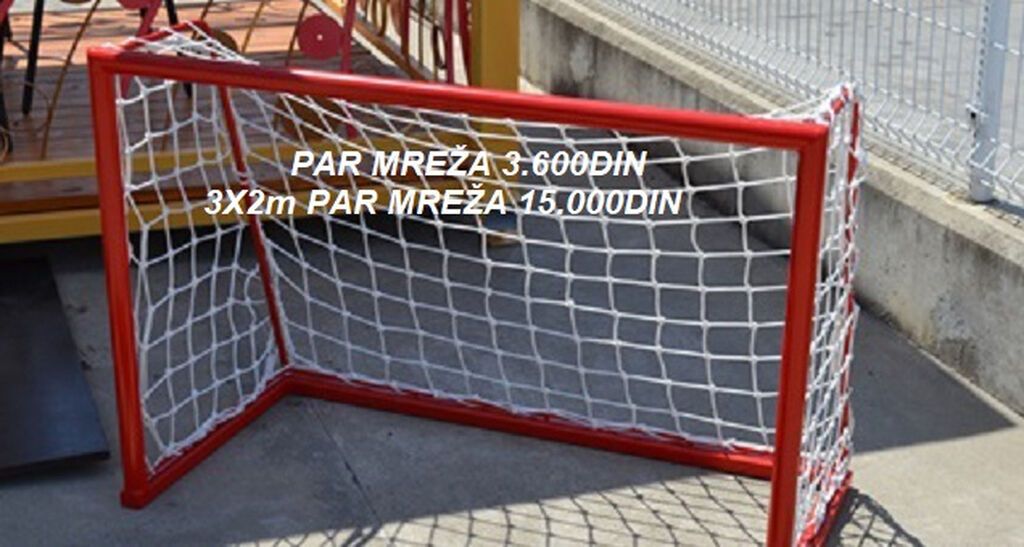 MREŽE ZA MALE GOLIĆE, RADIMO PO VAŠIM ŽELJENIM DIMENZIJAMA. BELA