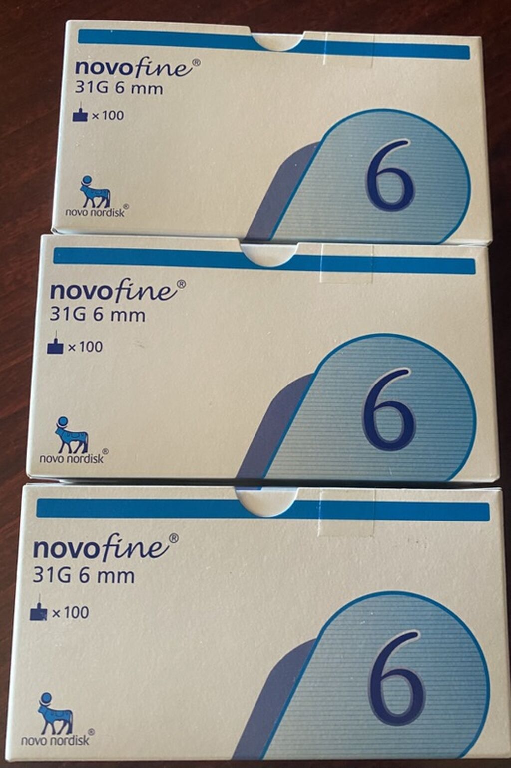 Novofine igle za pen, velicine 31G sa duzinom od 6 mm, namenjene su za