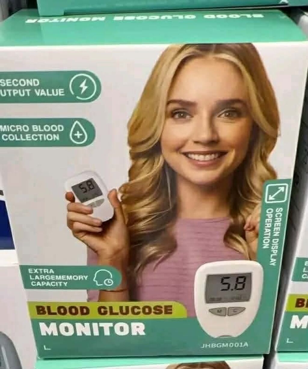 Glucometar za merenje glukoze u krvi - Brz rezultat: prikaz vrednosti
