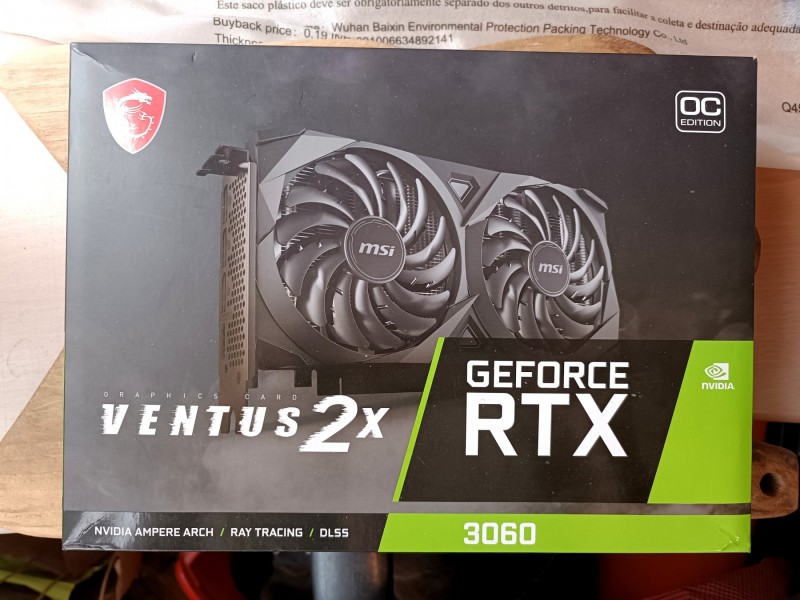 Graficka karta Nvidia rtx 3060 ventus 2x