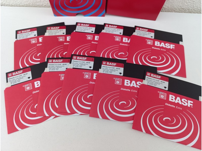 BASF diskete 5.25" - Extra 2S-2D
