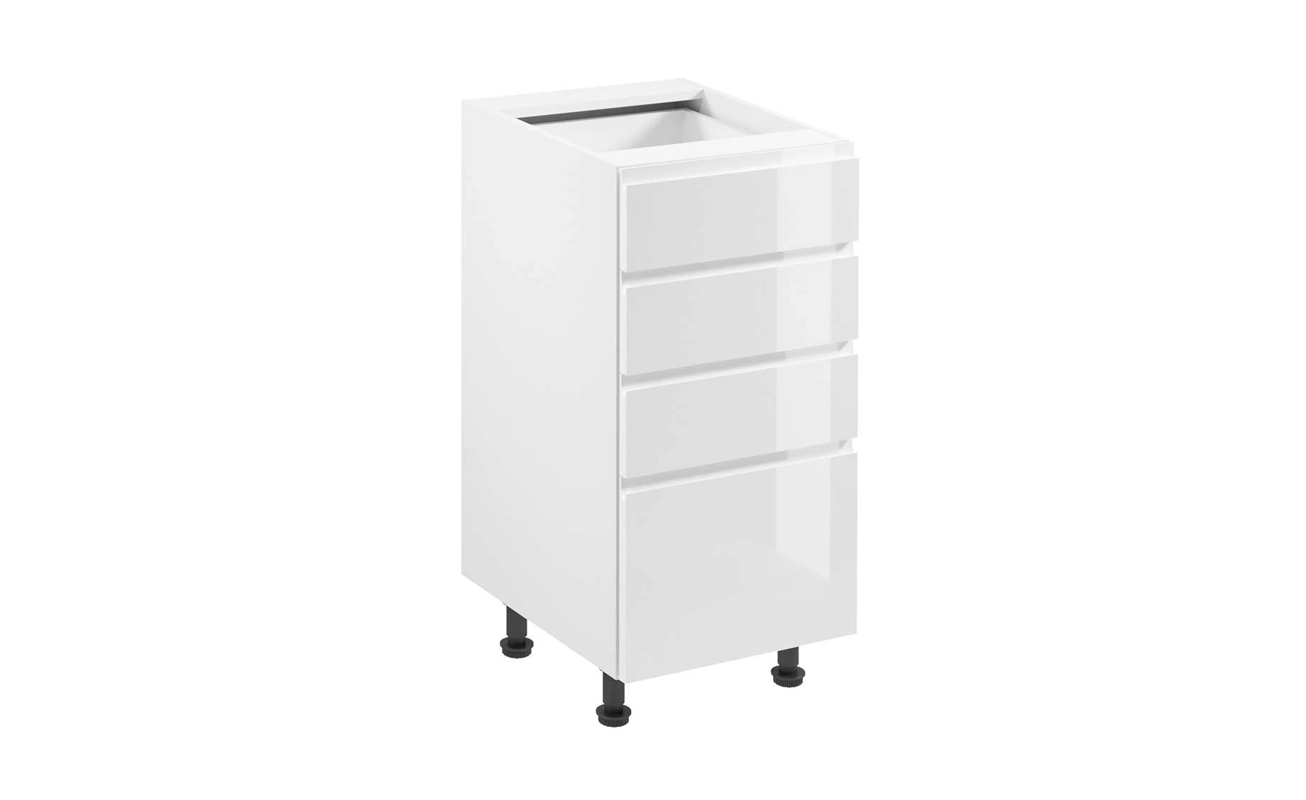 Gardena fiokar D40S4 4F metabox 40x47x82cm bela