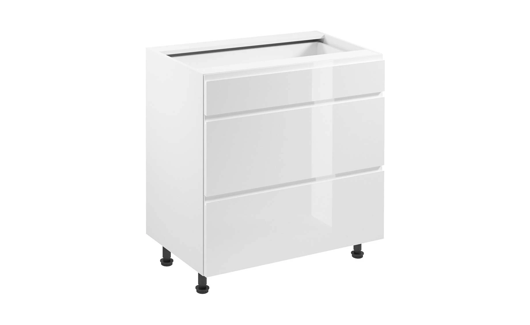 Gardena fiokar 3F metabox 80x47x82 cm bela