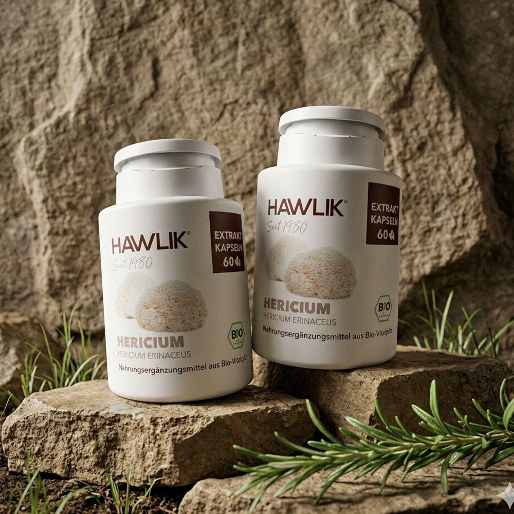 Set 1+1 Organic Lavlja griva kapsule -Hericium ekstrakt 60
