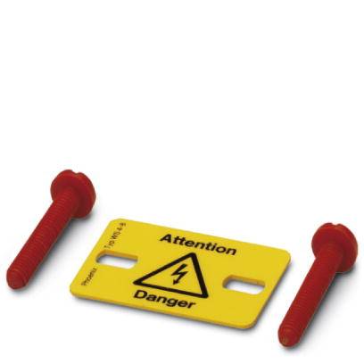 Kombinovana tablica upozorenja Attention plastika 10 kom.