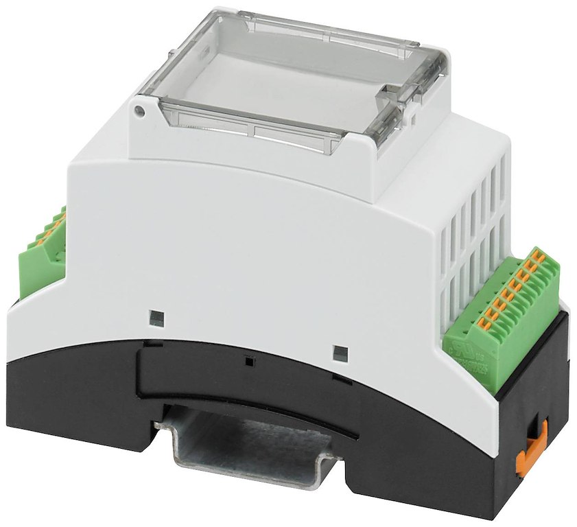 Phoenix Contact BC 35,6-KIT-U11-7035 + 2SPTA8 1311003 kuciste elektronike 35,6 k 89,7 k 60,7 polikarbonat svetlo siva (RAL 7035)