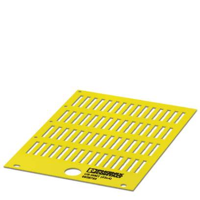 Phoenix Contact 0828956 US-VMT (23X4) IE jednozilni identifikator Tip montaze: push-in Povrsina etikete: 23 k 4 mm zuta Broj markera: 560 10 kom.