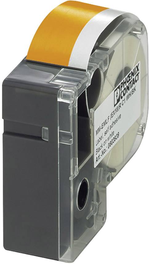 Phoenix Contact 1563777 MM-EMLF sistem za označavanje 24 mm narandžasta, crna