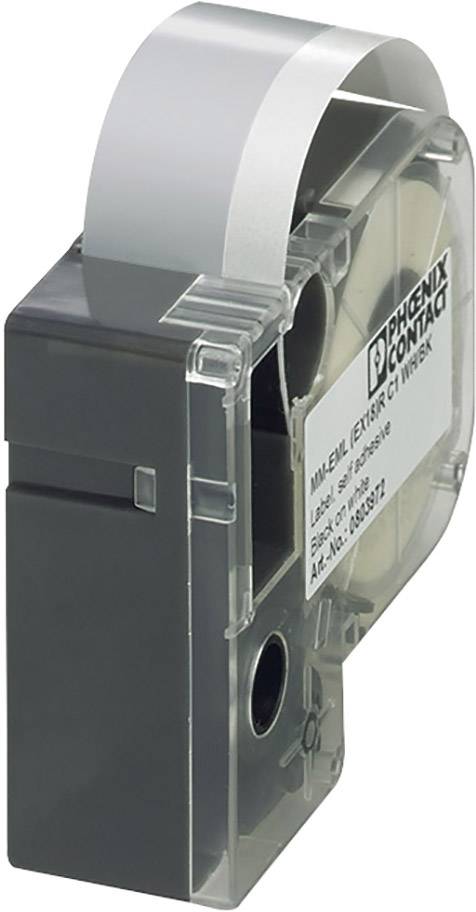 Phoenix Contact 1563712 MM-EML sistem za označavanje 18 mm srebrna, crna