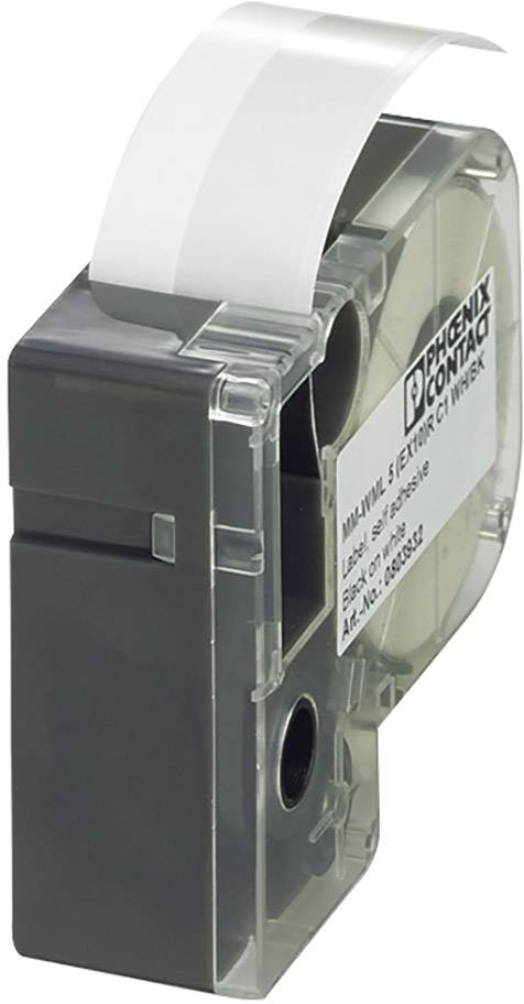 Phoenix Contact 1563708 MM-WML sistem za označavanje 18 mm bela, crna