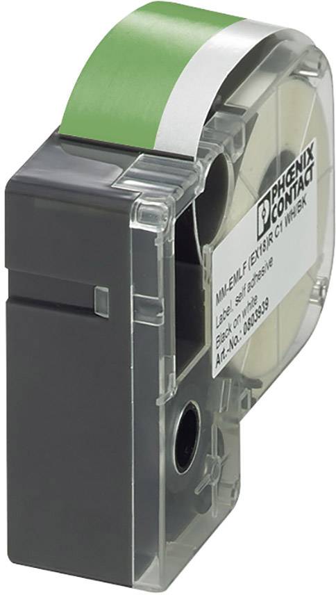 Phoenix Contact 1563716 MM-EMLF sistem za označavanje 12 mm zelena, bela