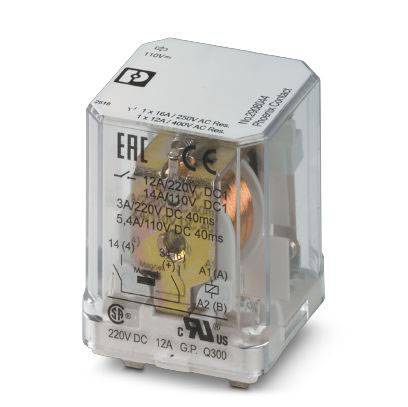 Phoenix Contact 2225722 REL-PR1-110DC/1/MB relej 110 V/DC 38,6 mm