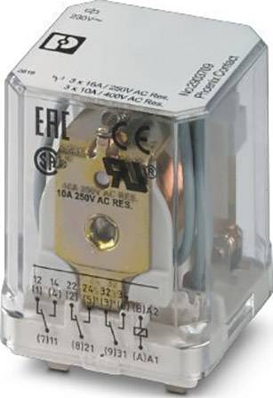 Phoenix Contact 2225539 REL-PR3-230AC/3X1 relej 230 V/AC 38,6 mm