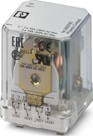 Phoenix Contact 2225538 relej 24 V/AC 38,6 mm
