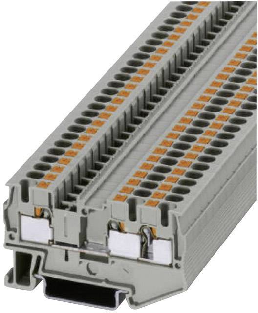 Phoenix Contact 3211771 prolazna klema 6,2 mm brza veza siva 1 kom.