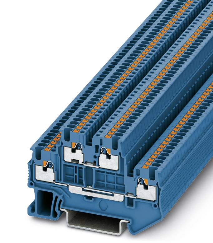 Phoenix Contact 3208524 dvospratni terminalni blok 3,5 mm brzi prikljucak plavi 50 kom.