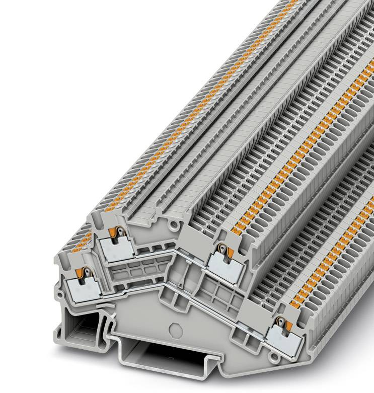 Phoenix Contact 3214657 dvospratni terminalni blok 3,5 mm brzi prikljucak sivi 50 kom.