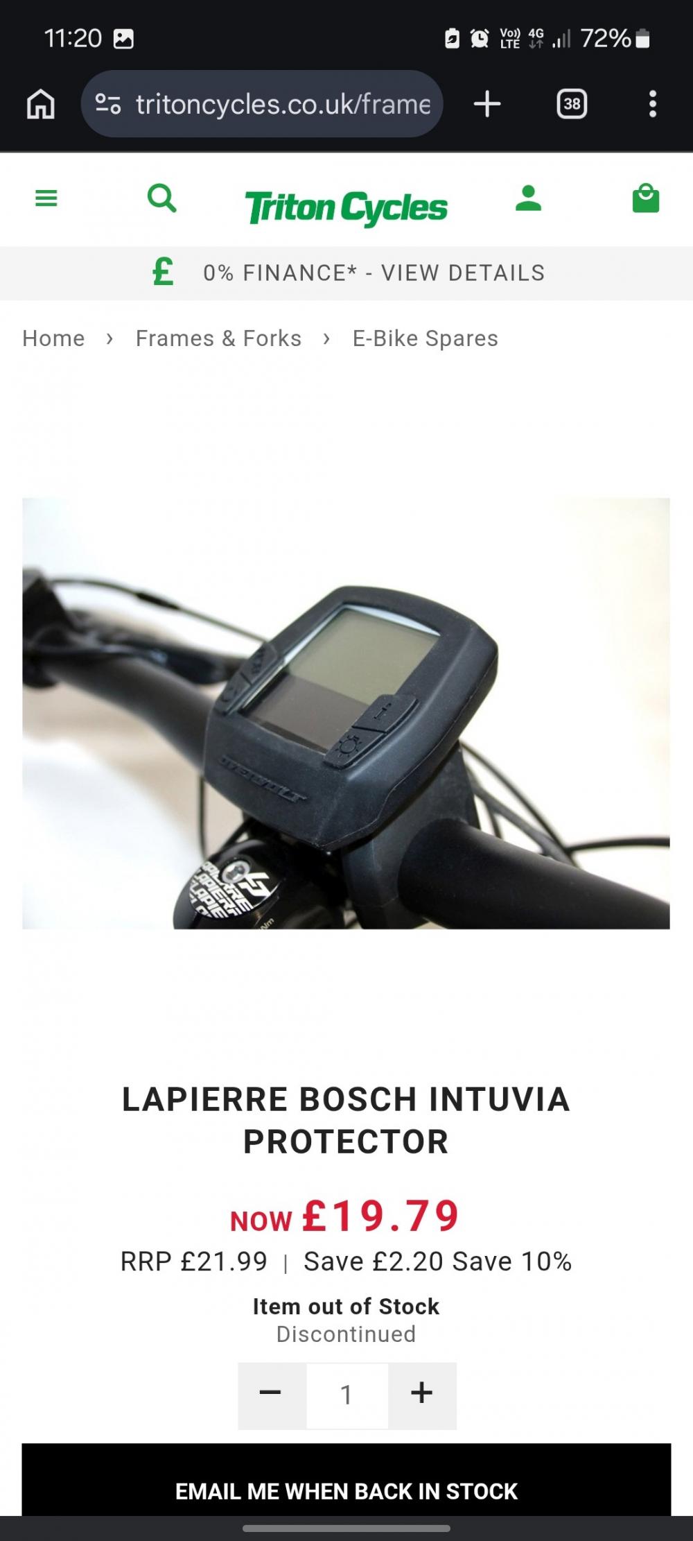 Zaštita za Bosch Intuvia i Purion
