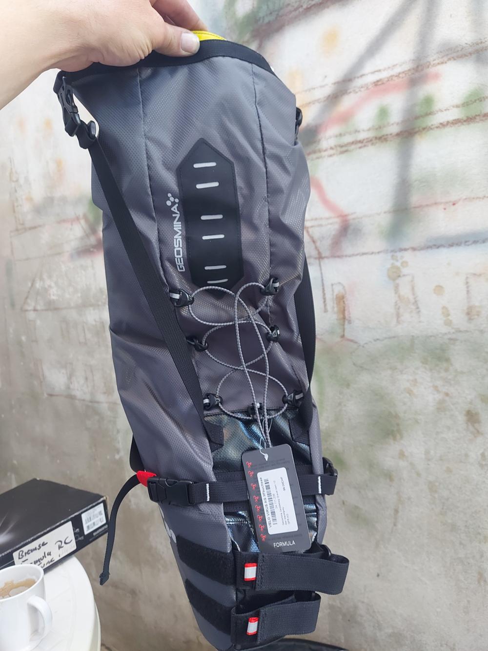 Geosmina Bikepacking Torba za sedište 10L Novo