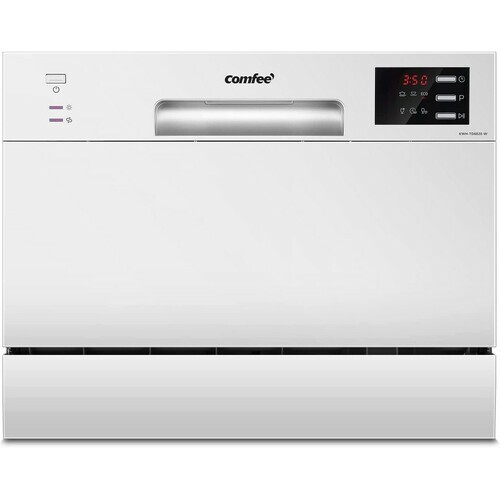 Comfee mašina za pranje sudova KWH-TD602E-W, 6 kompleta, 6 programa, BelaID: EK000861917