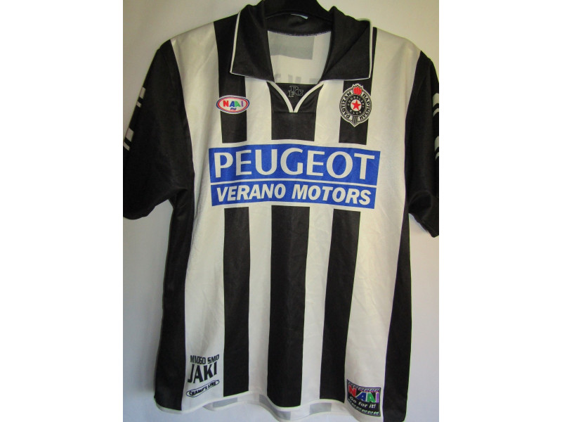 FK Partizan NAAI Jevtić vintage fudbalski dres M