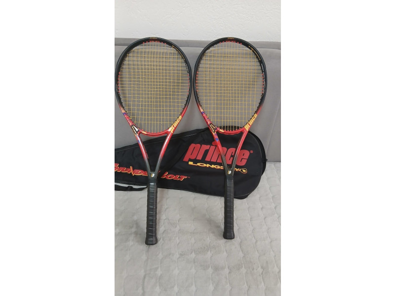 2 x reket Prince ThunderBolt mid plus 100 sa torbicom