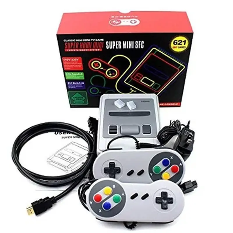 Retro HDMI konzola sa 621 igrom i dva kontrolera za HD TV