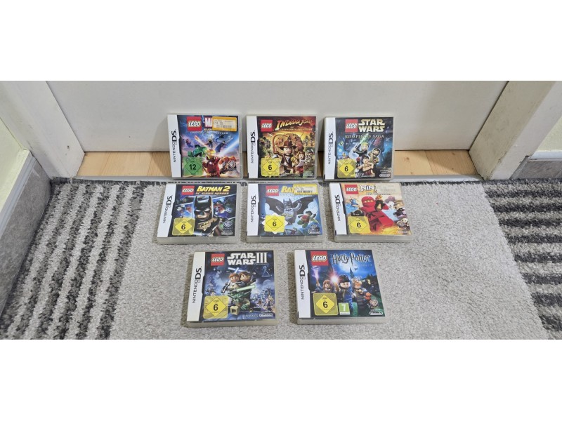 Lego DS kutije za razne igre
